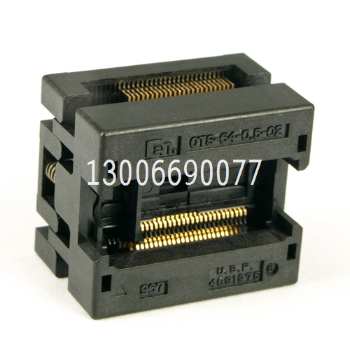 OTS-48(64)-0.5-02 SSOP48 适配器 烧录座 IC测试座 日本ENPLAS原装进口座_ENPLAS_测试座_得技通电子商城