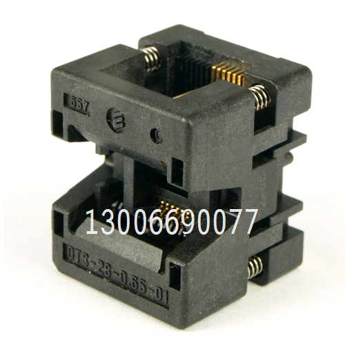 OTS-14(28)-0.65-01 SSOP14 日本ENPLAS原装进口座 适配器 烧录座 IC测试座_ENPLAS_测试座_得技通电子商城