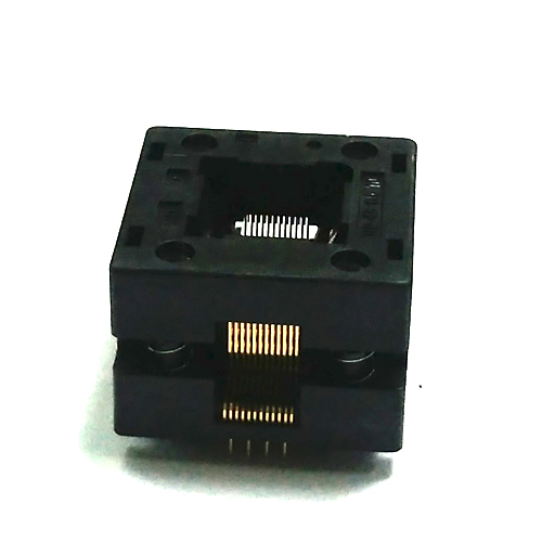 OTQ-48-0.5-10 QFP48 0.5间距 芯片测试座 烧录座 IC插座_ENPLAS_测试座_得技通电子商城