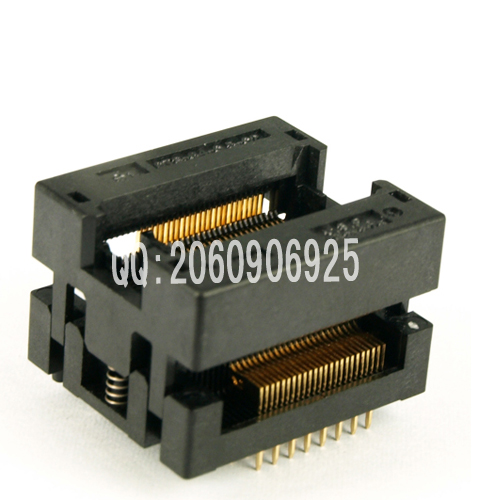 OTS-48(64)-0.5-02 SSOP48 适配器 烧录座 IC测试座 日本ENPLAS原装进口座_ENPLAS_测试座_得技通电子商城