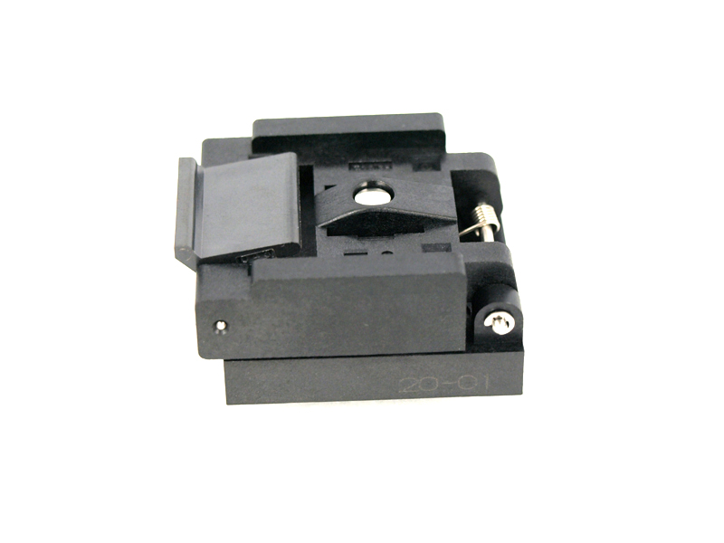 QFN20 QFN-20BT-0.5-01IC测试座 烧录座 原装进口_ENPLAS_测试座_得技通电子商城